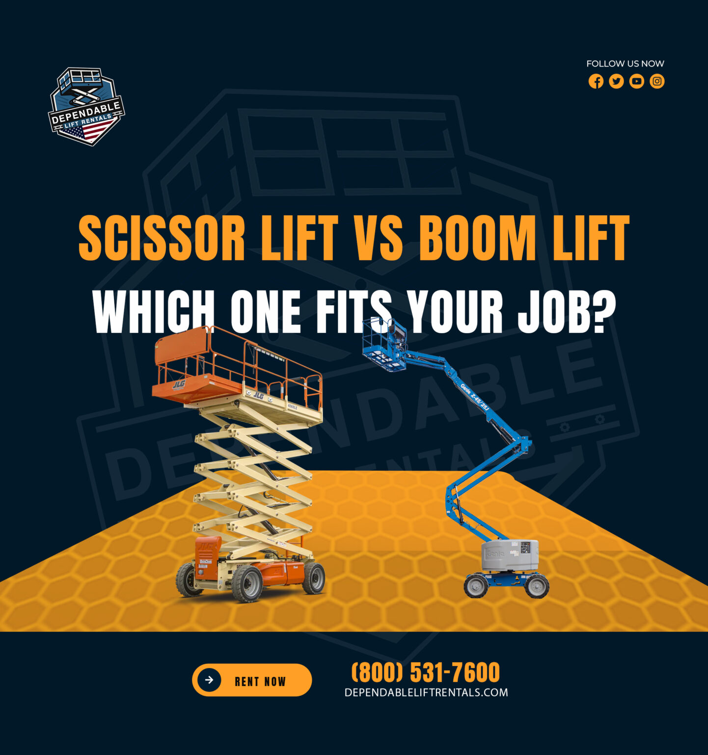 Boom Lift Rentals – Dependable Lift Rentals